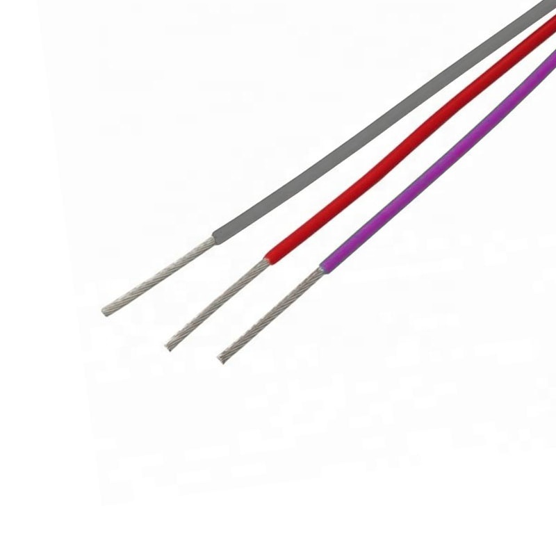 19 Strands Silver Plated Copper PFA Heating Wire with AC600V Rated ...