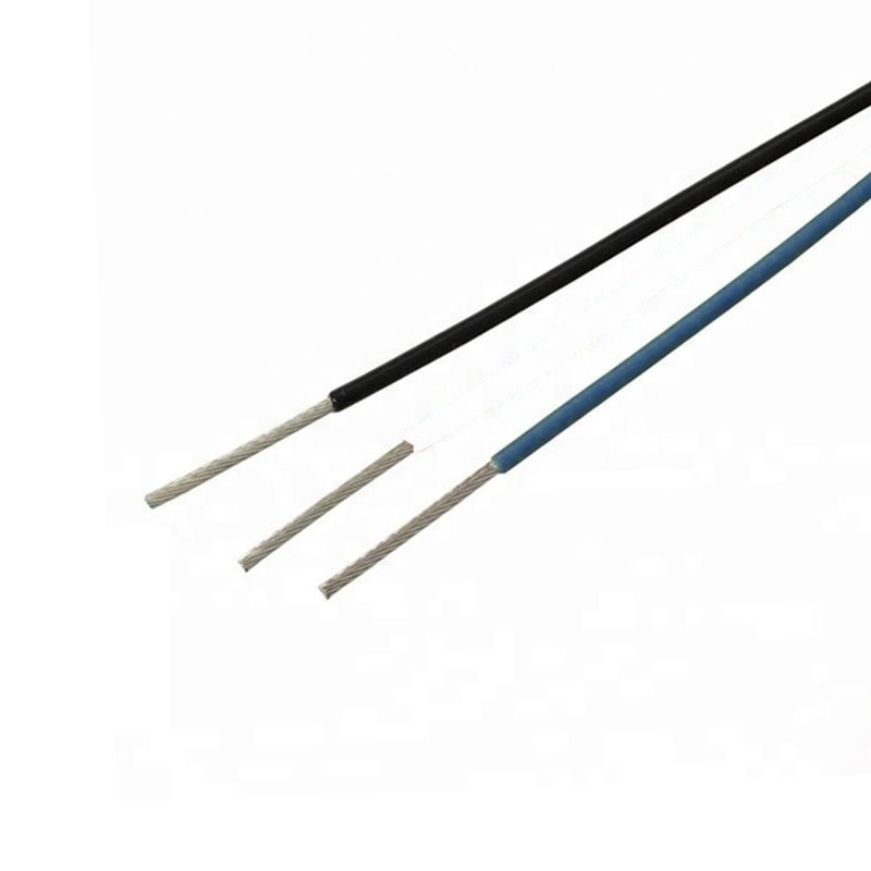 19 Strands Silver Plated Copper PFA Heating Wire with AC600V Rated Voltage and Multiple AWG Sizes