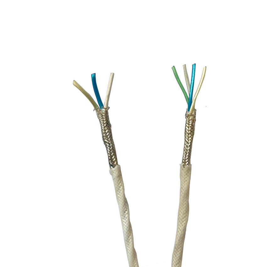 high temperature Shielded PTFE Insulated Wires Stranded 4 Core For Electrical Connection