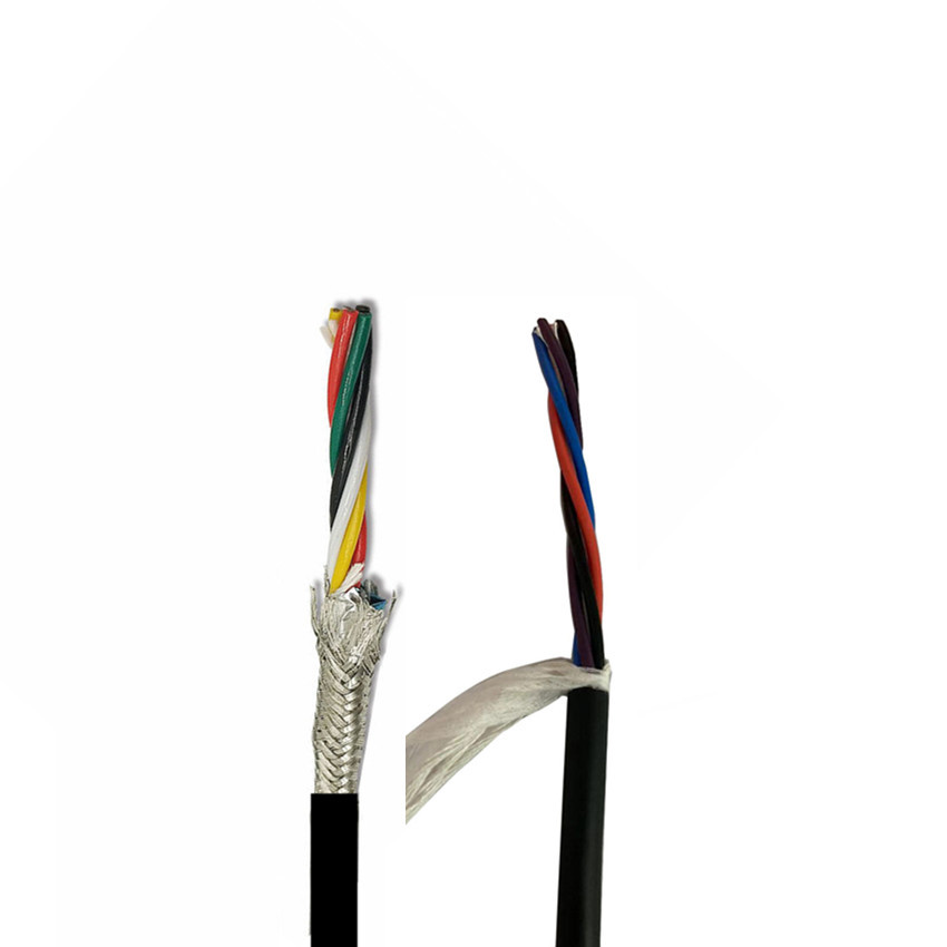 High Flex Robotic Cable Multi Core Electrical Cable ETFE Insulation PUR ...