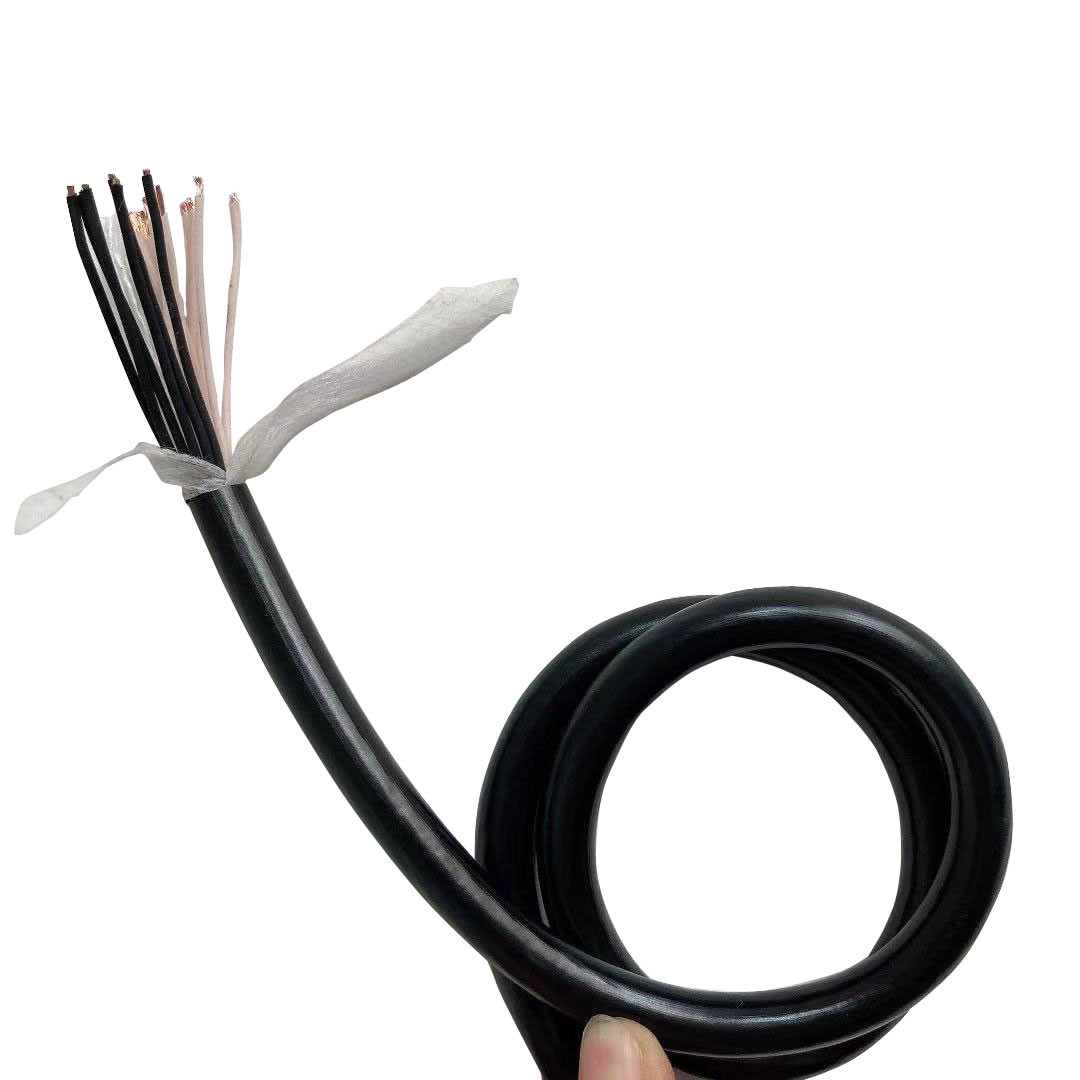 High Flex Robotic Cable Multi Core Electrical Cable ETFE Insulation PUR ...