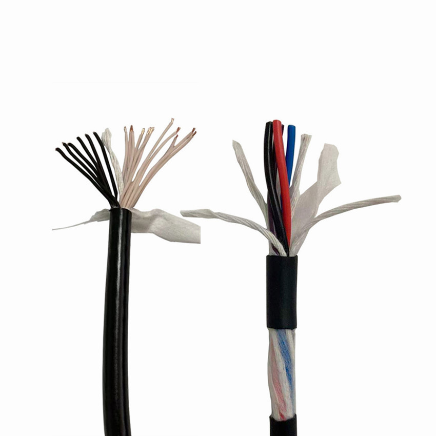 Stranded Bare Copper TPE Insulated Wire 4 Core Electrical Cable High ...