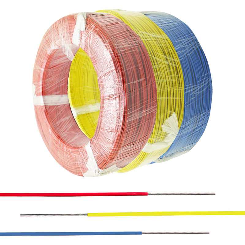 High Voltage 30 AWG high temperature Wire 250C Silver Copper Standard