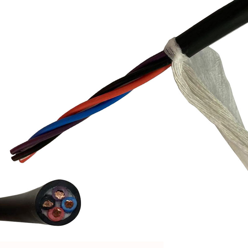 0.75mm Multi Conductor PVC Insulated Sheathed Cable 4 Cores