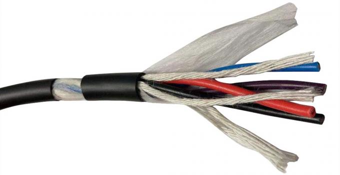 PVC Jacket Multicore Copper Robotic Cable High Flexible